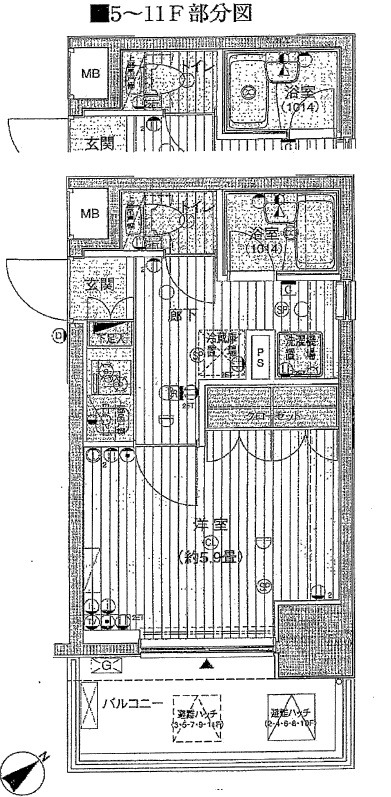 プレール・ドゥーク八丁堀(中央区)｜仲介手数料無料ならエアドア